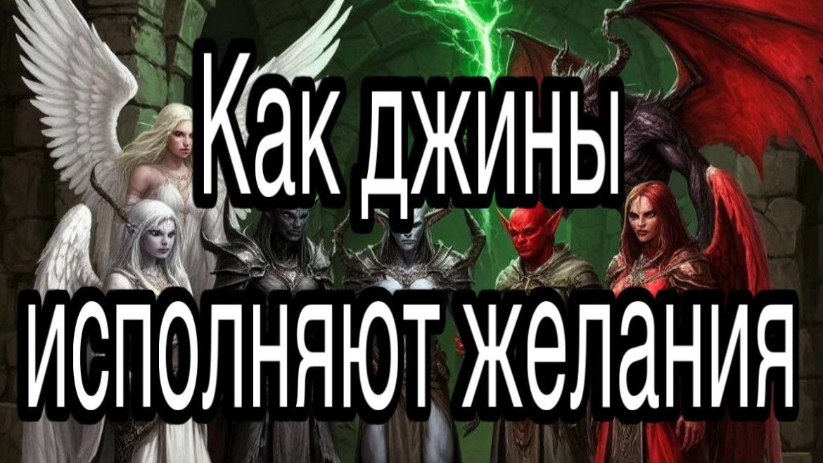 Джины, как сводят с ума и как исполняют желания | жизненные истории и примеры из магии