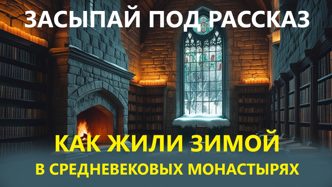 Зимняя ночь в средневековом монастыре. Лекция для сна