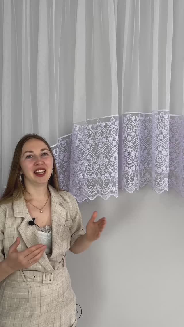 Эта штора с вышивкой ИЗМЕНИТ твою кухню