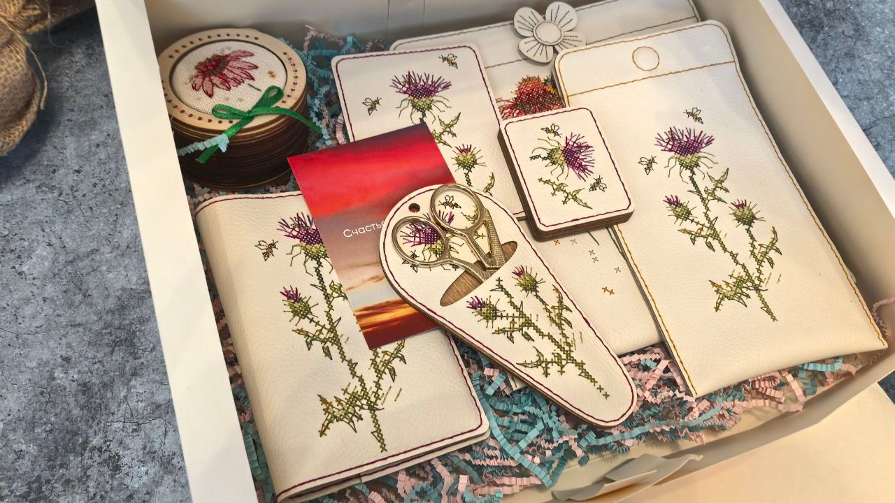 Почти рукодельный влог. Вышивальная неделя 03 - 09.01.2026. Часть 2