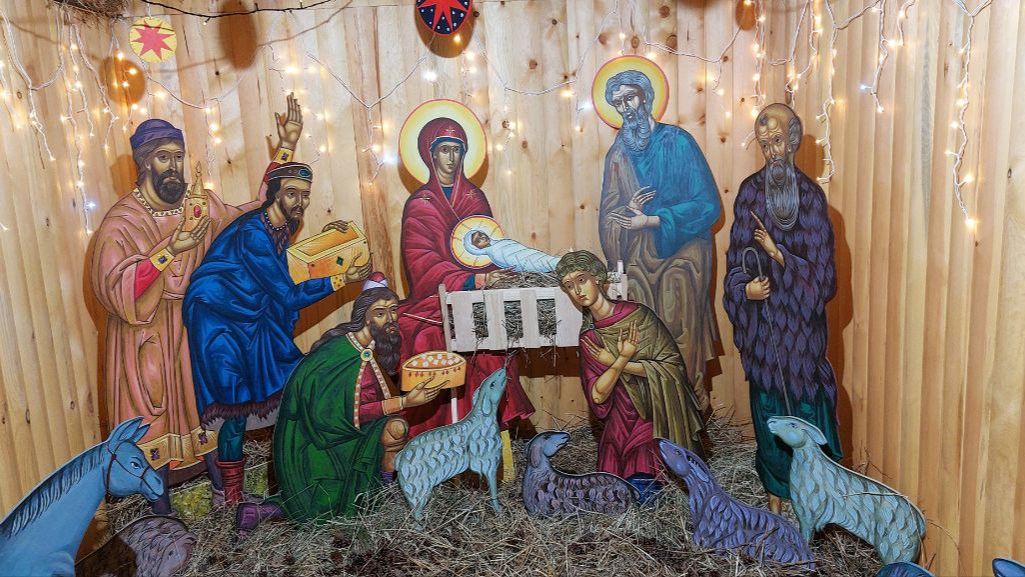 С рождеством Христовым! Со святыми днями!