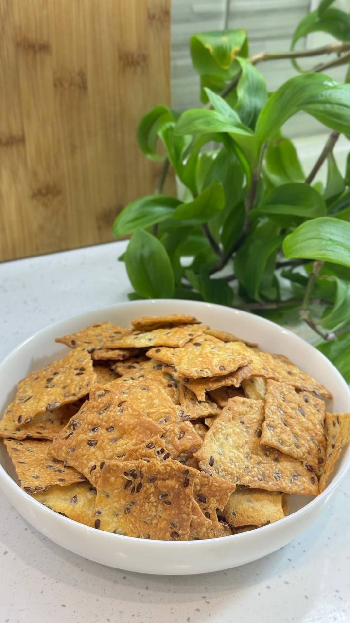 Хрустящее льняное печенье за 30 минут! Простой рецепт для здоровья и идеального чаепития попробуйте!