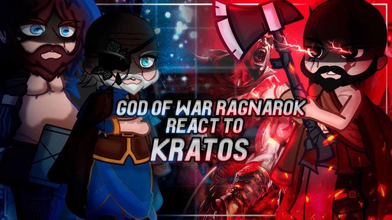 Реакция на Кратоса + его прошлое / Персонажи из "God of War Ragnarok" / Гача реакция / God of War