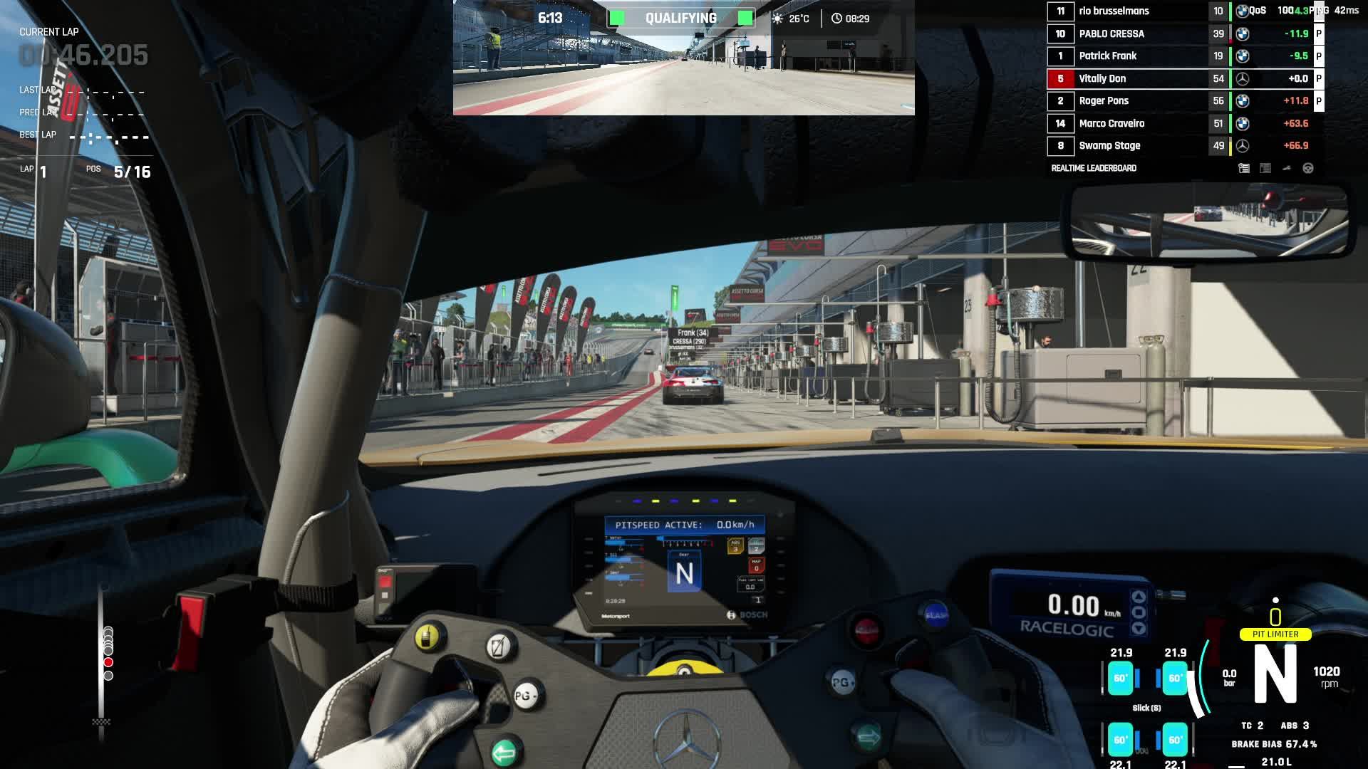 Assetto Corsa EVO. Онлайн как гонки на выживание.