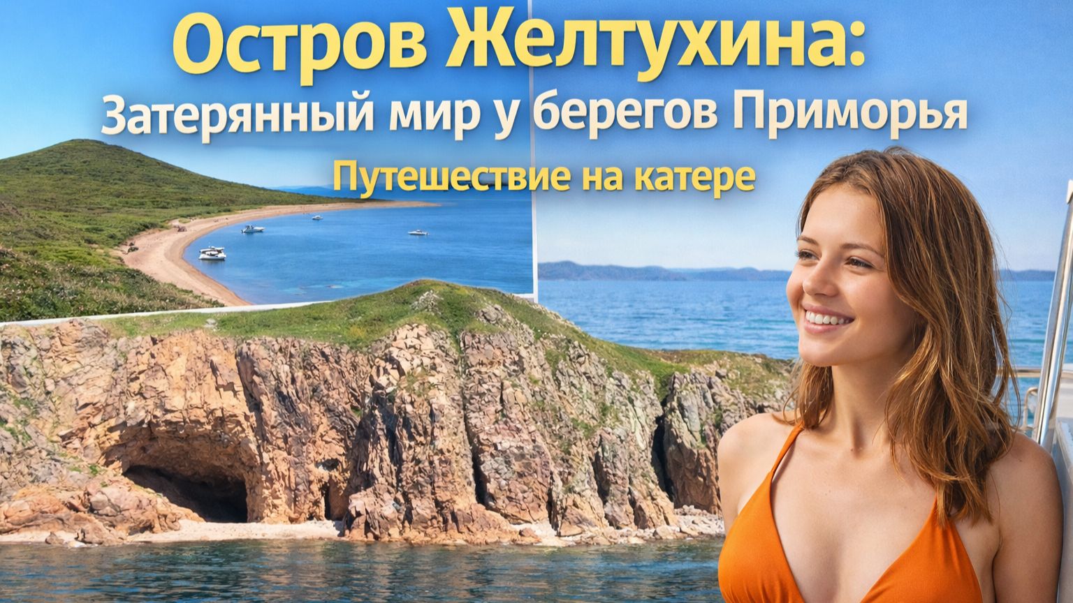 Остров Желтухина: Затерянный мир у берегов Приморья | Путешествие на катере