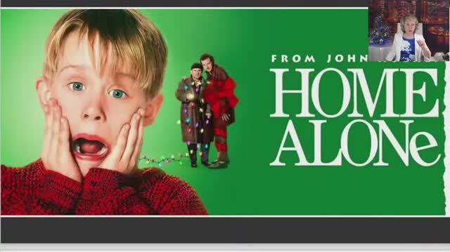 "Home alone"  (Один дома). Разбор эпизодов из фильма. Новогодний марафон 24  День № 1.