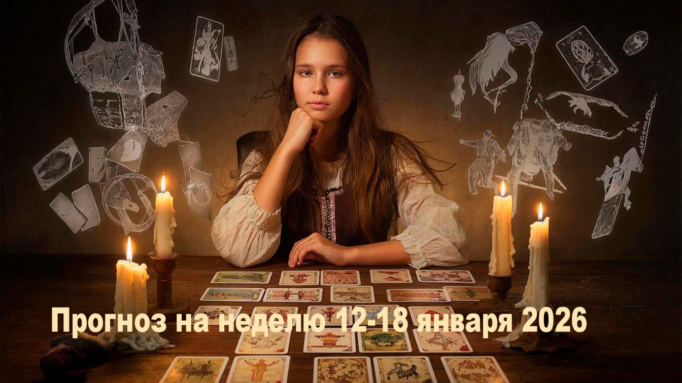 Прогноз на неделю  12-18.01.2026