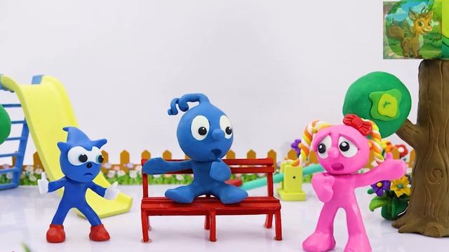 Супермен и малыш вместе сражаются с монстрами. Мультики для детей