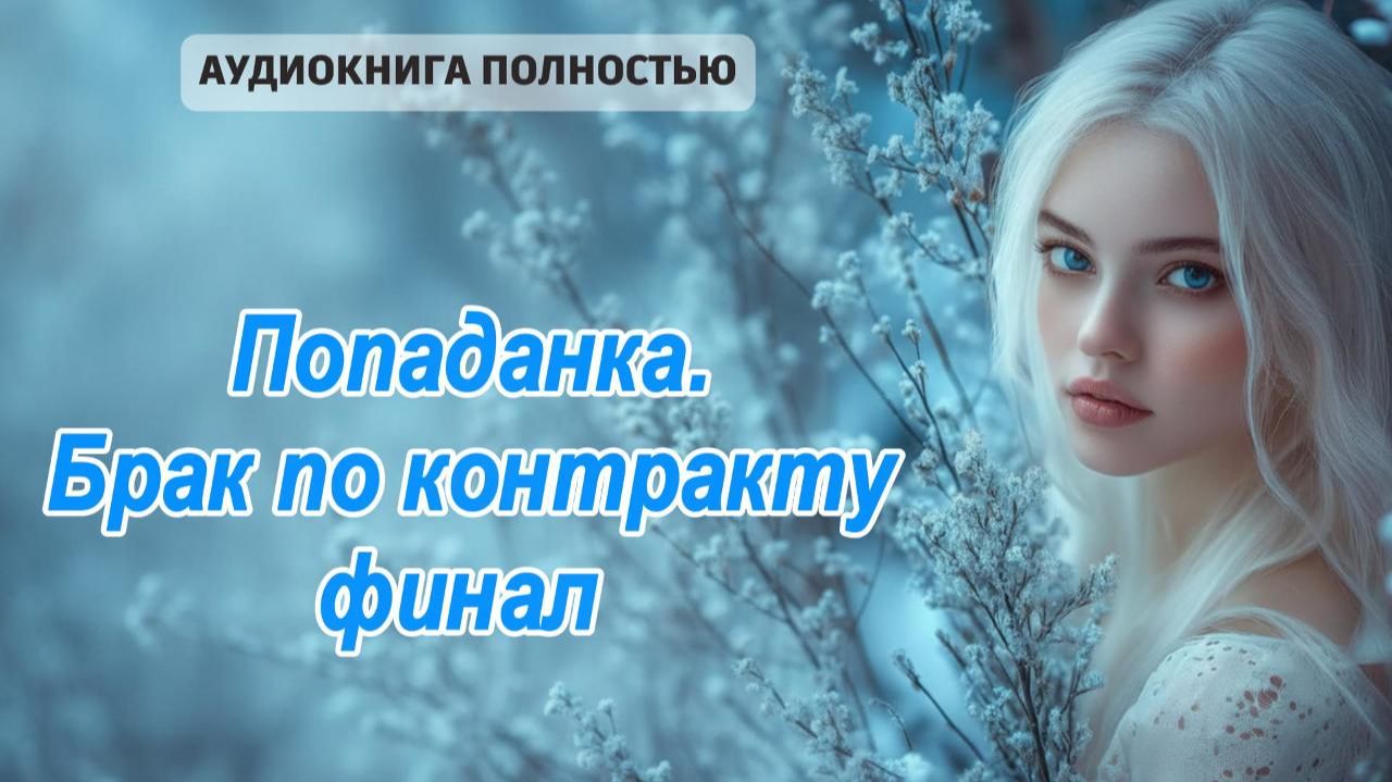 Попаданка. Брак по контракту | финал | ЛЮБОВНЫЙ РОМАН |ФЕНТЕЗИ АУДИОКНИГА ПОЛНОСТЬЮ