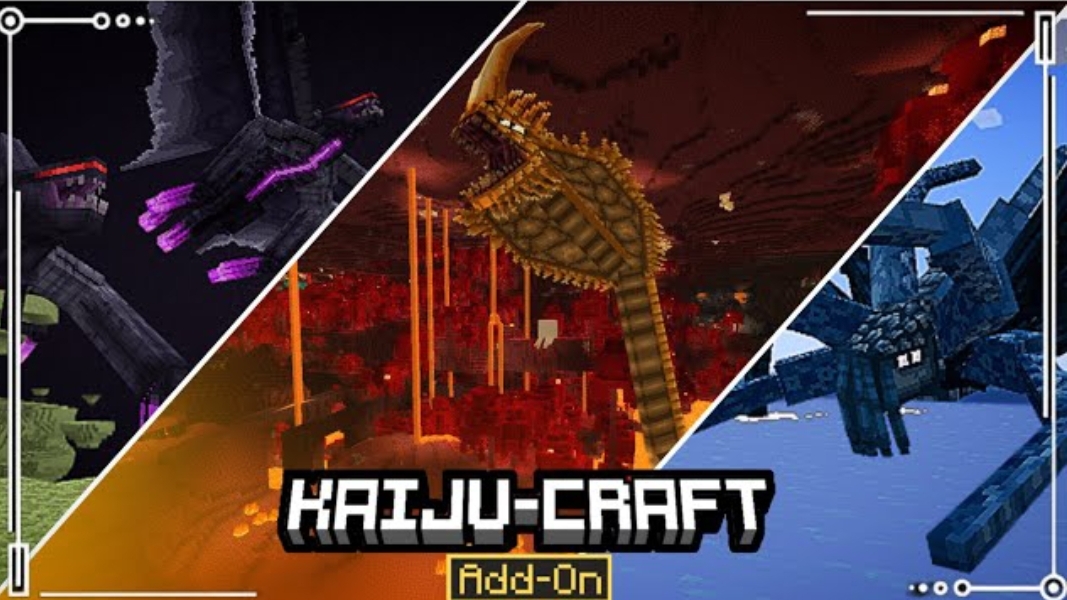 Kaiju craft addon V4