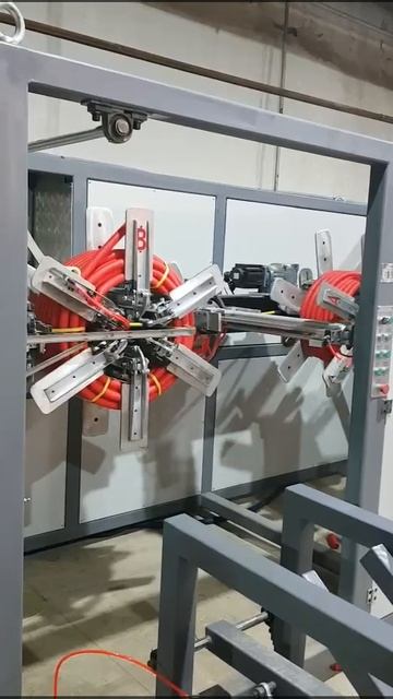 Полностью автоматический намотчик пластиковых труб диам. 16-50мм