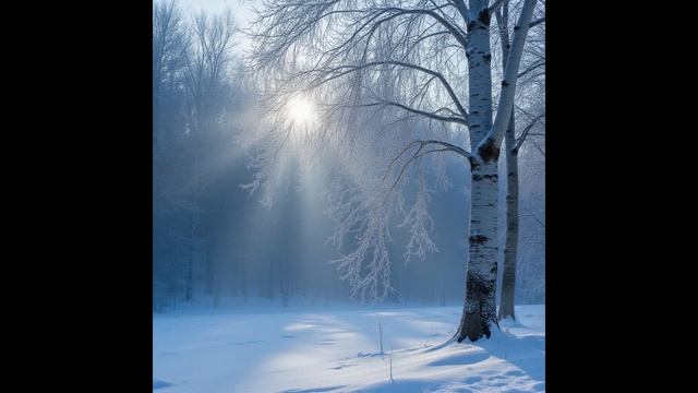 = Спит берёзка = песня на стихи Любови Колгановой, работа над генерацией С. Данилов.