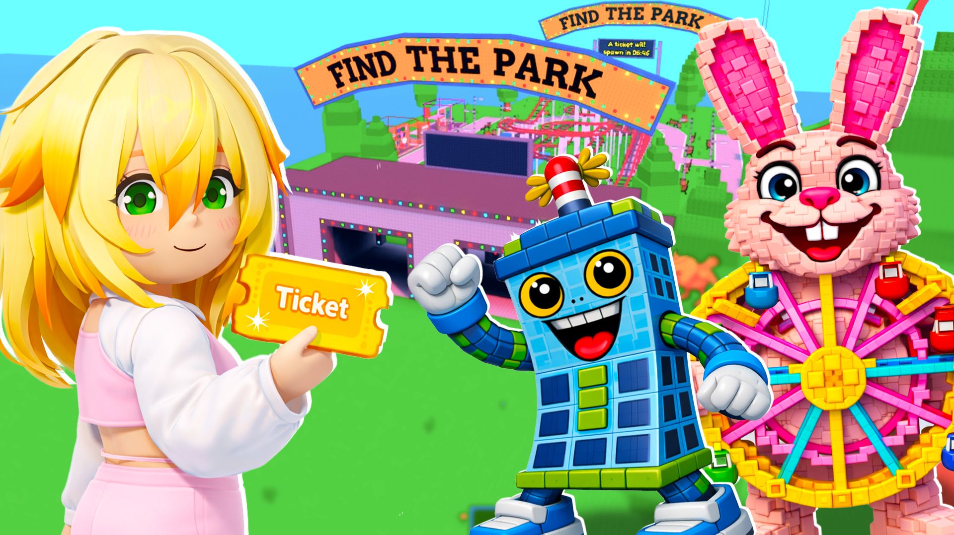 Новый ПАРК и НОВЫЕ Брейнроты в Find the Brainrot Roblox | БлокиТоки