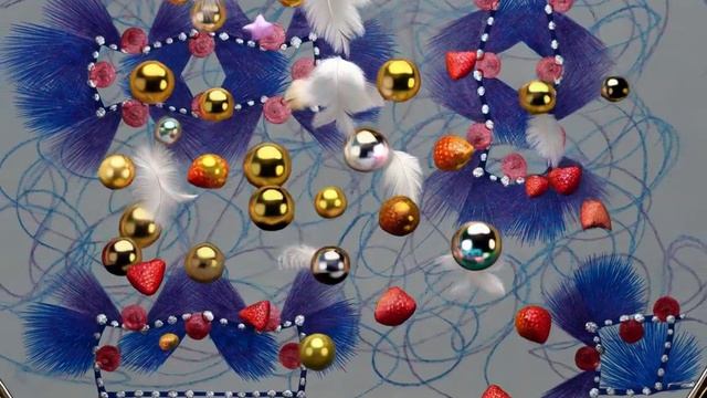 dreamina-2025-12-03-2578-Круглые объекты вращаются по часовой стр...