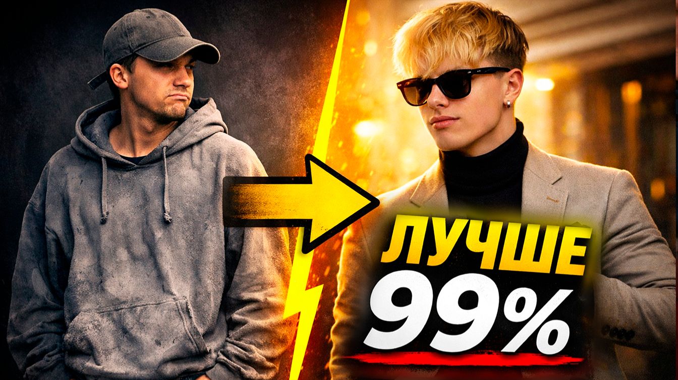 Хочешь выглядеть ЛУЧШЕ 99% - Сделай ЭТО | Стиль. Главный СЕКРЕТ и ОСНОВЫ, Которые ТЫ Должен знать