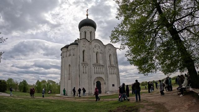 Шедевры русской архитектуры: Церковь Покрова на Нерли!