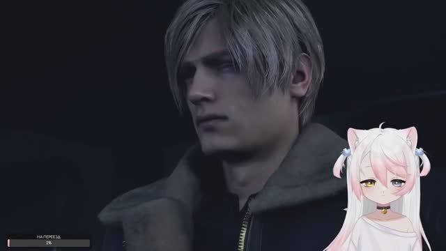 Рена играет в  Resident Evil 4 #1+ Общение
