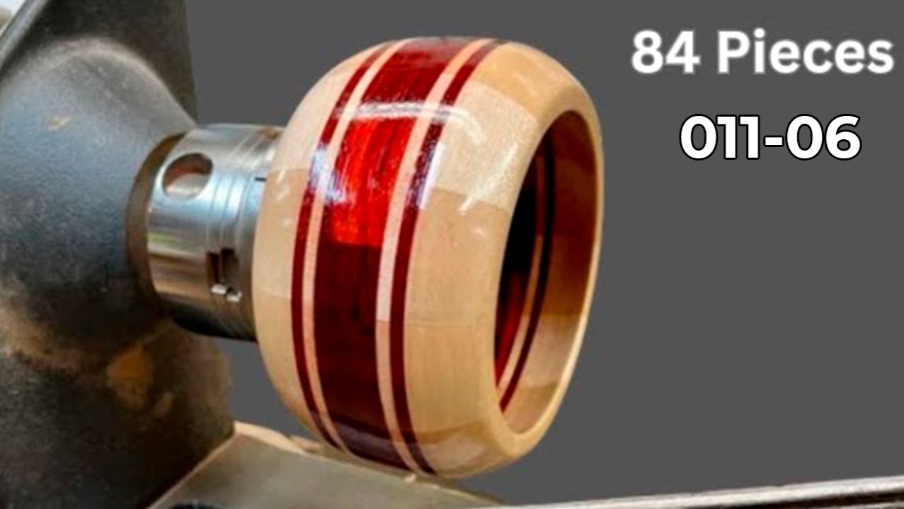 Токарные работы по дереву для начинающих Сегментное точение по дереву токарном станке Чаша из дерева