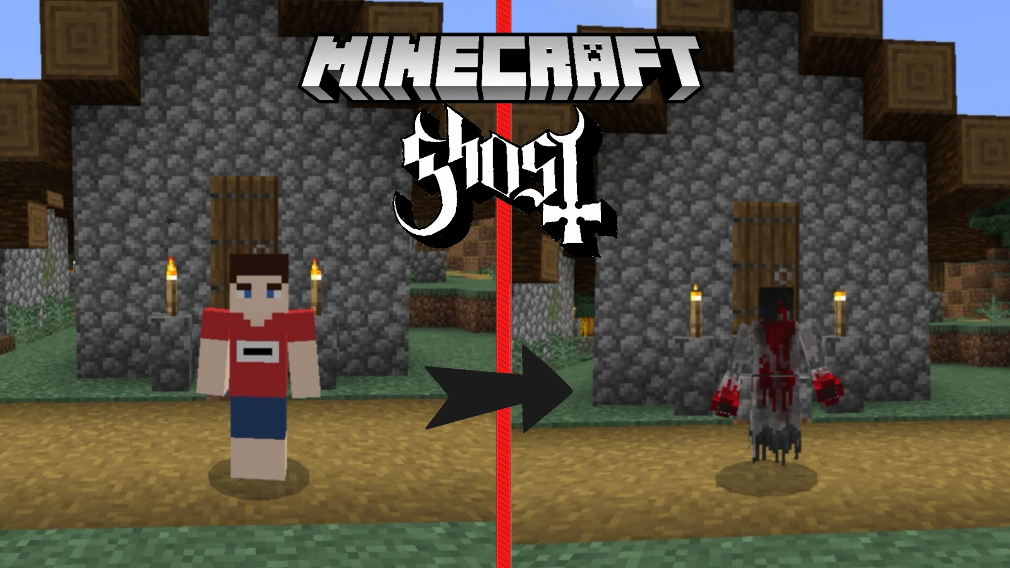 Я превратился в призрака в Майнкрафте | ManeLego minecraft