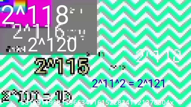 Взрыв скорость от 2^118 до 2^125 часть 15