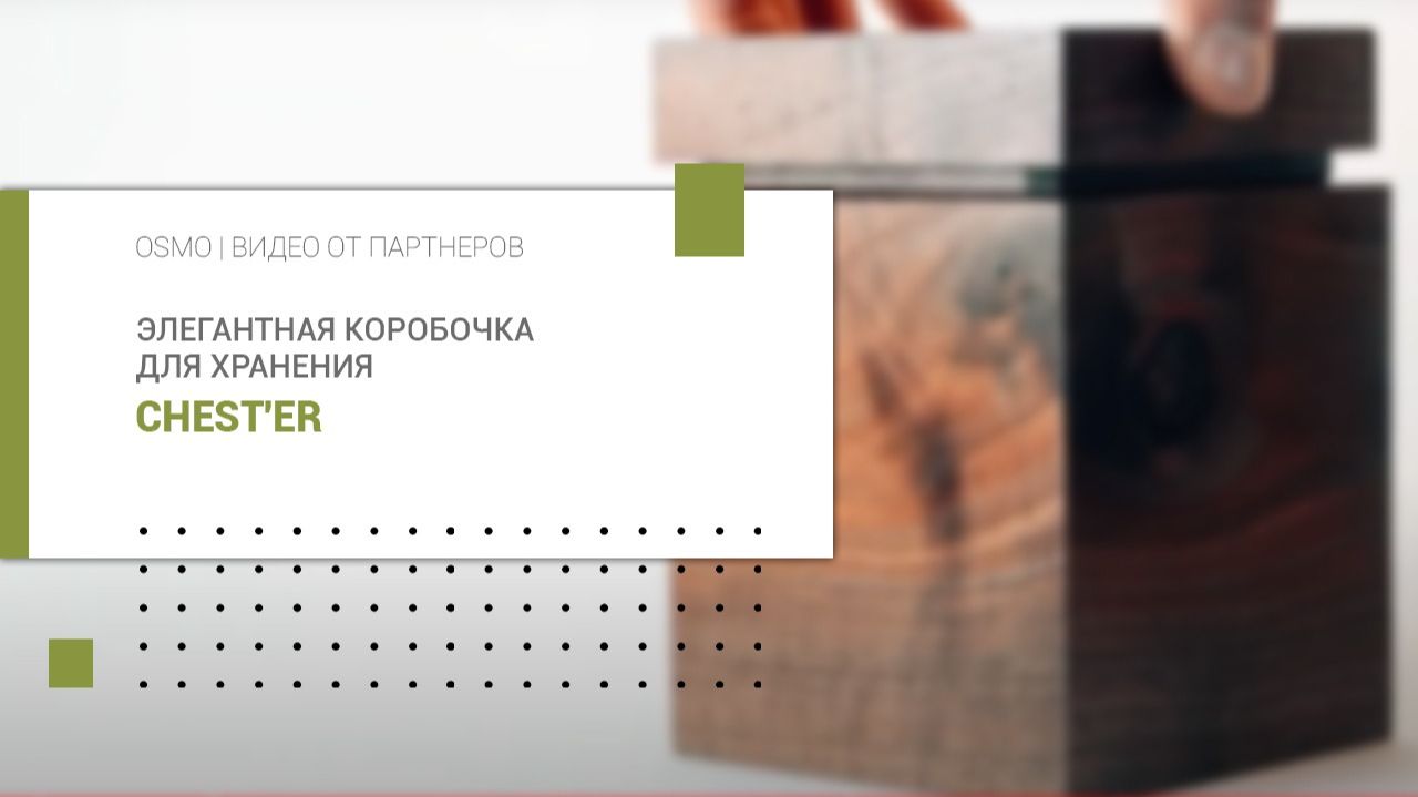 Элегантная коробочка для хранения | CHEST'ER