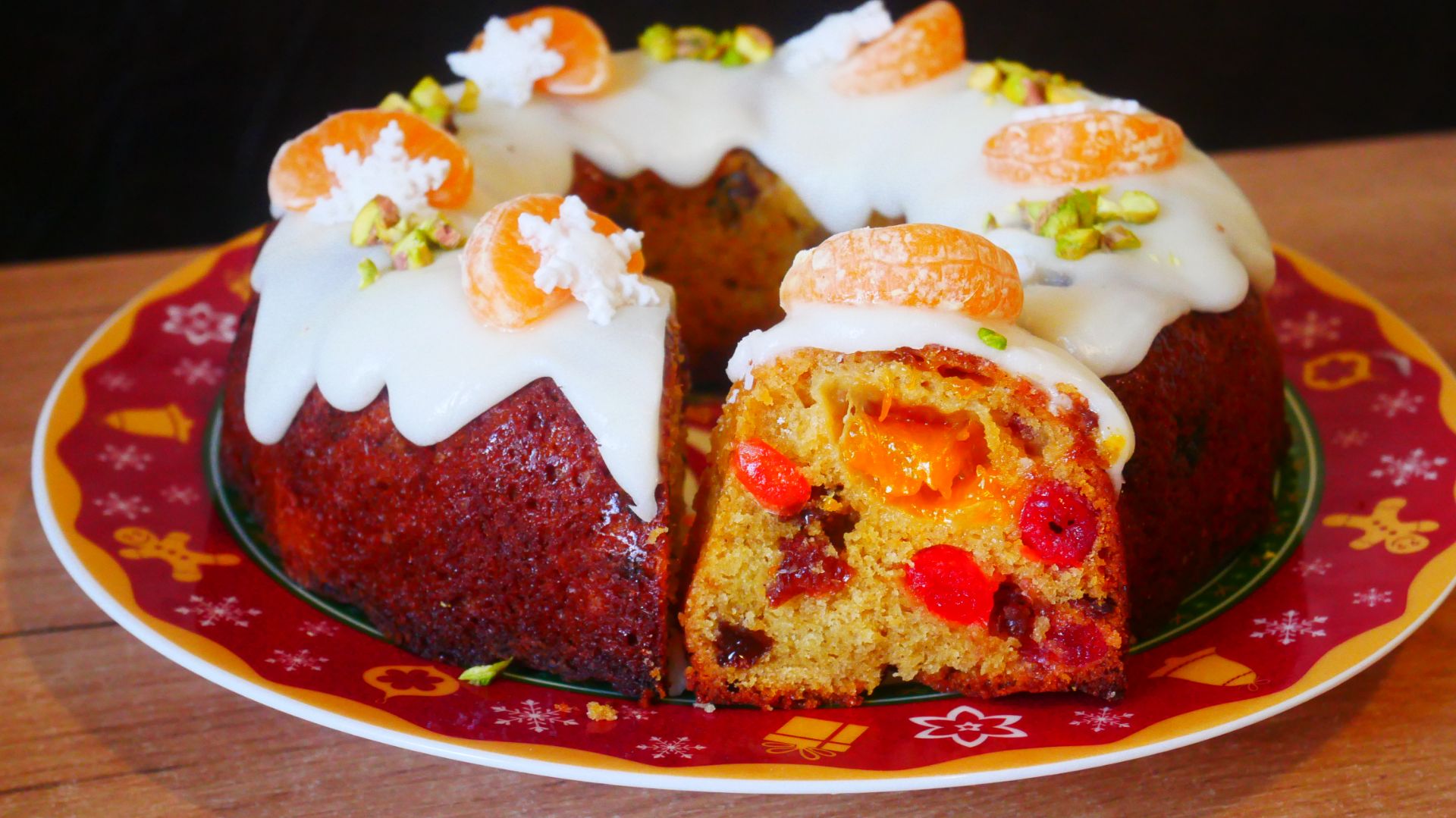 Праздничный кекс ЖАРИМ мандарины Рецепт вкусного кекса