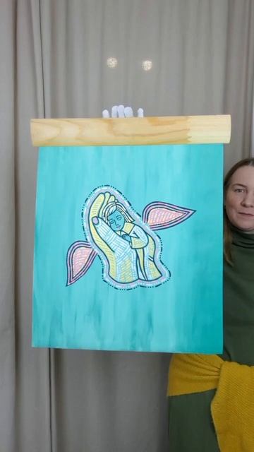 Картина в интерьер, 46×53 см, Терапия искусством