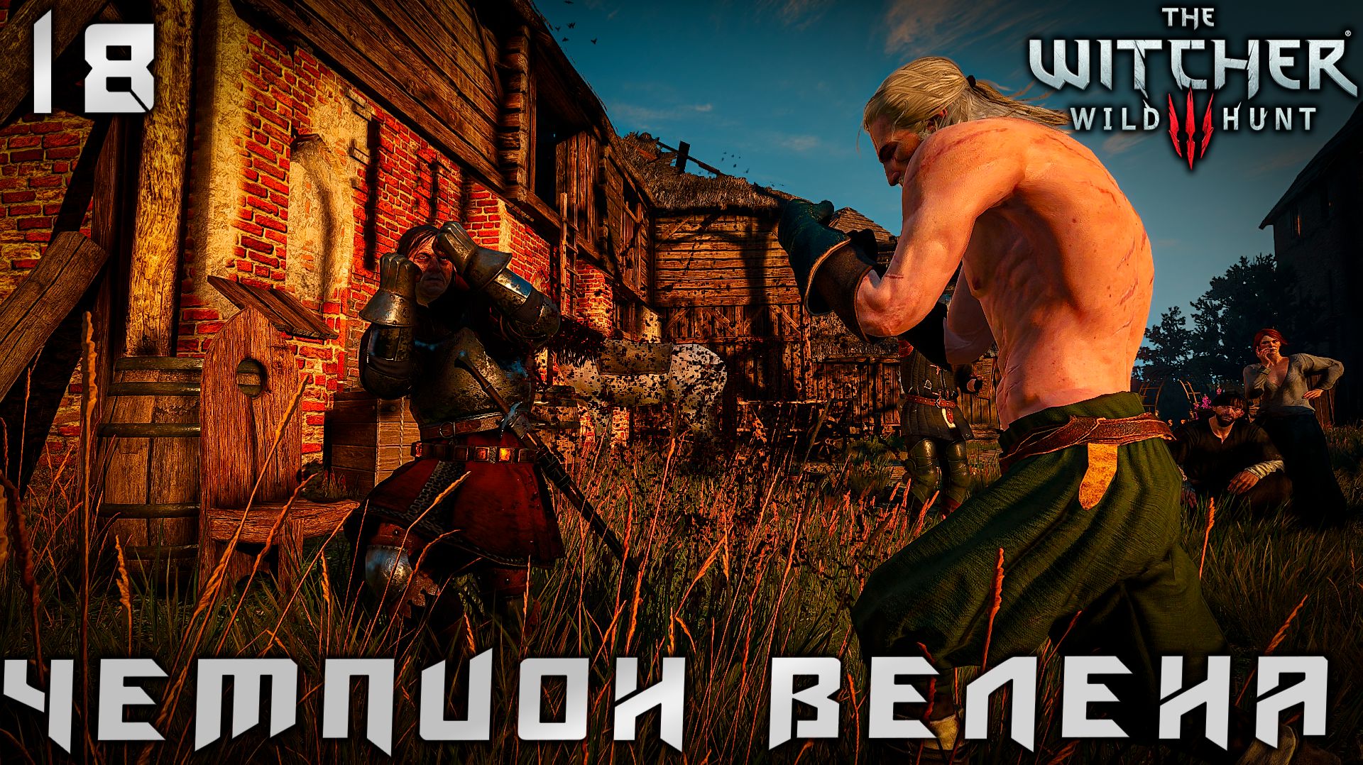 Ведьмак 3 Дикая Охота - Скачки Цыри, Чемпион велена #18 (The Witcher 3 Wild Hunt)
