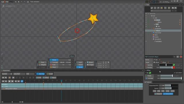 4 Spine 2D Tutorial for Beginners_ Path Constraints Animation