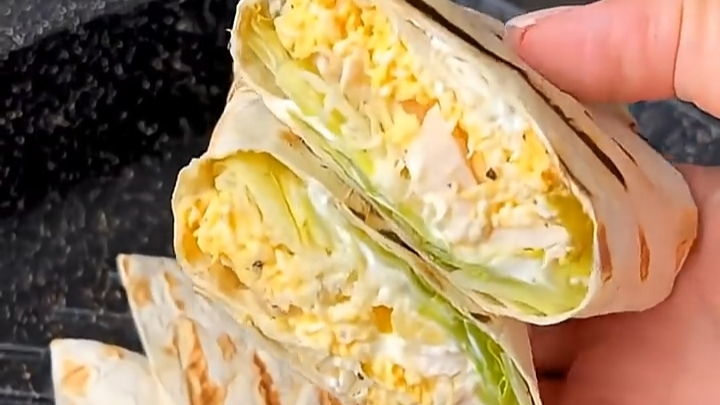 ПП-РОЛЛ НА ЗАВТРАК...🫔🍍😋