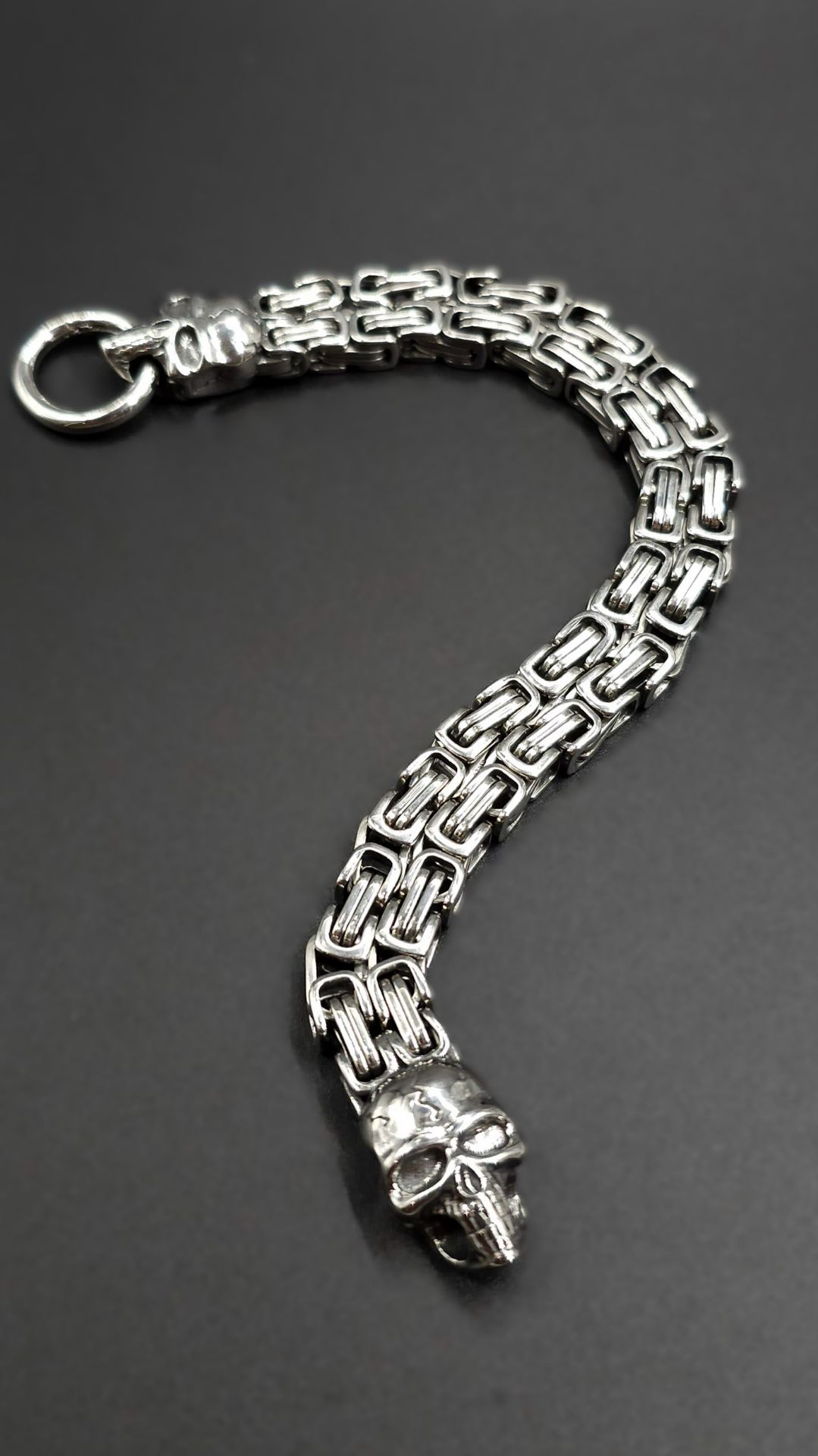 Мужской стальной браслет "Вечные советники" от StarfallShop