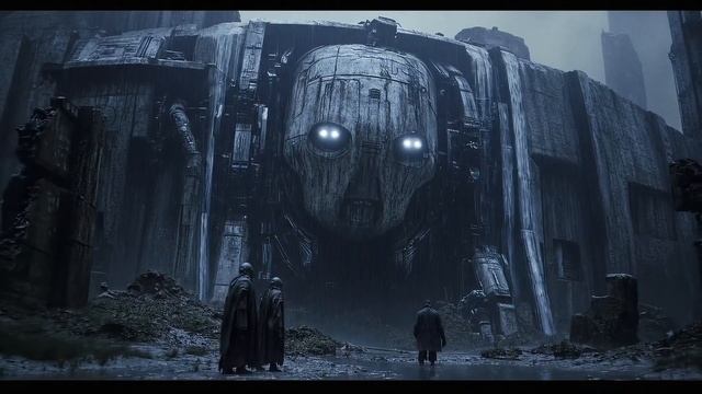 ИИ создал таинственный мир посткиберпанка