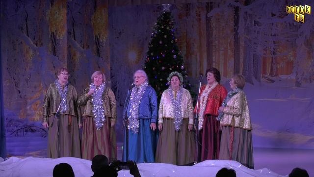 Новогодняя открытка, концерт