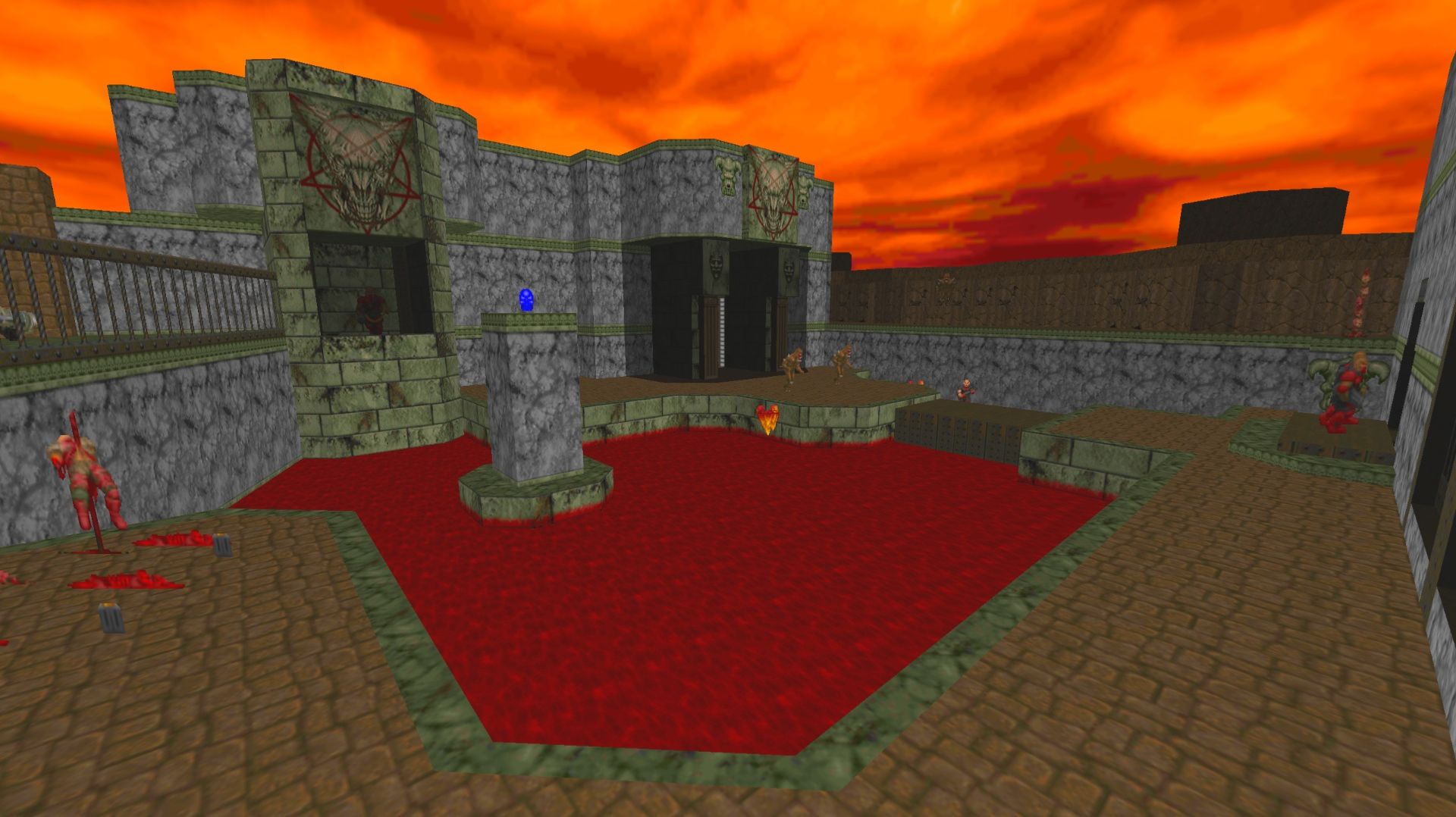 Map17: Hell Sunrise – Bloodspeed [Все секреты]