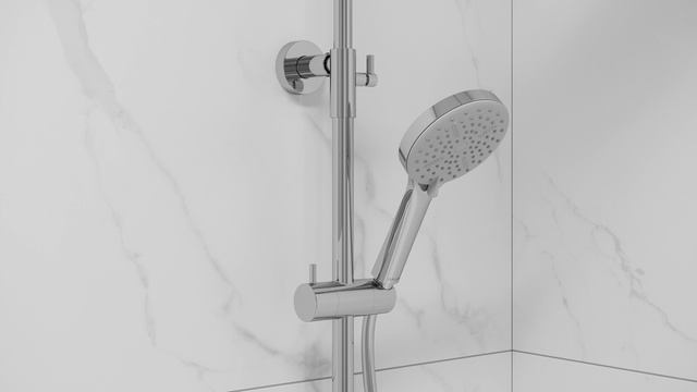 Душевая система OLIVA с термостатом хром, Арт. 68981