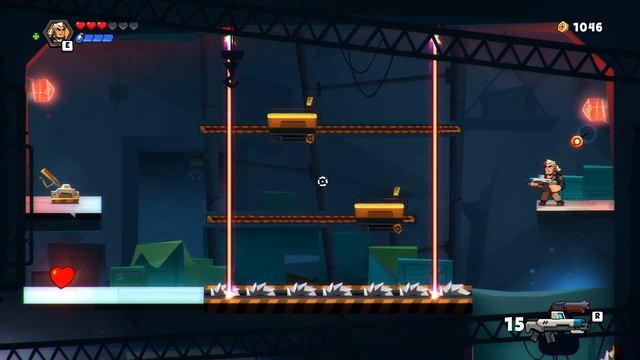 blast brigade vs. dr. cread прохождение # 11 лазерный бур