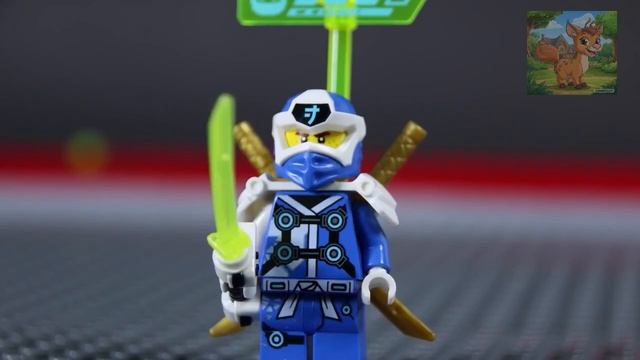Dragon Lego Ninja Jie ПРОТИВ Угря Lego. Мультики для детей