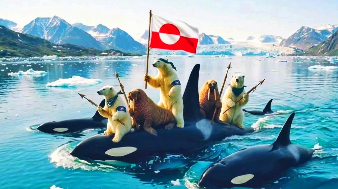 Гренландия даст отпор✌️😜🇬🇱