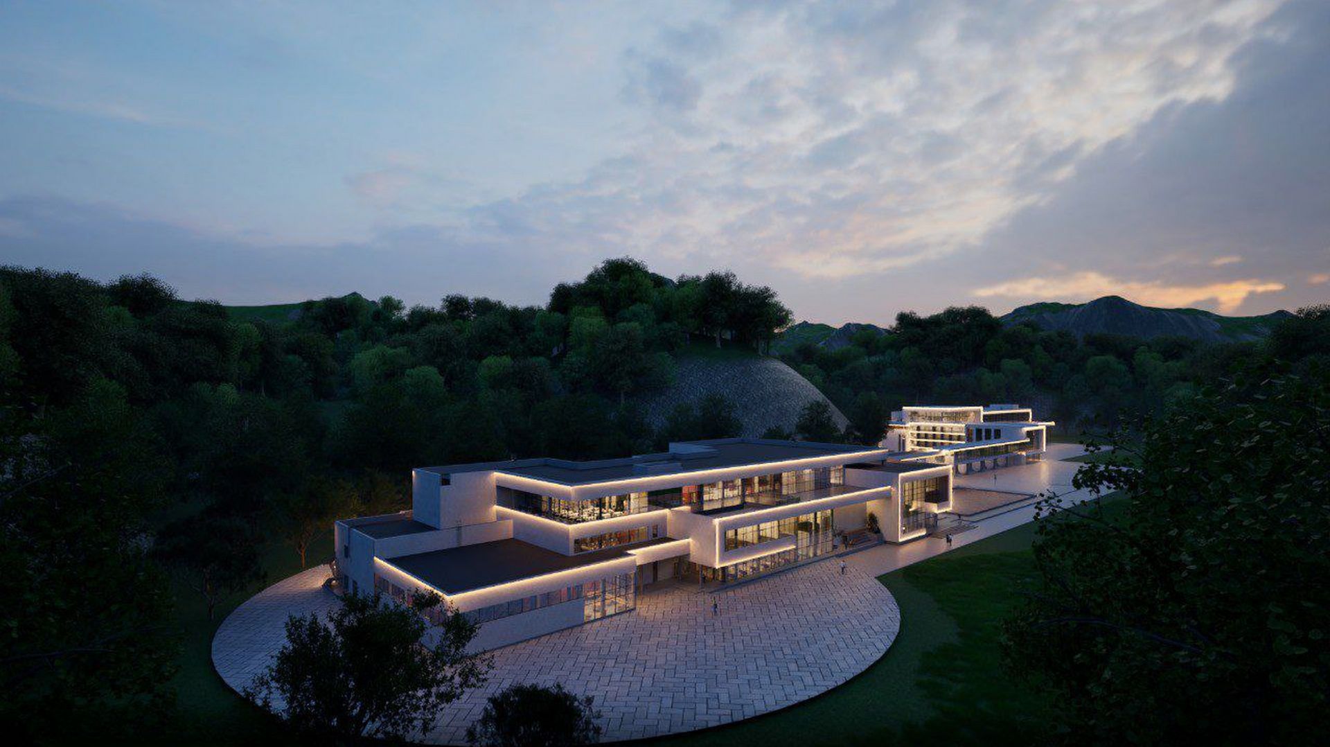 Оздоровительный комплекса с термами и гостиница || Нижегородский р-н, Гребной канал || Январь 2026