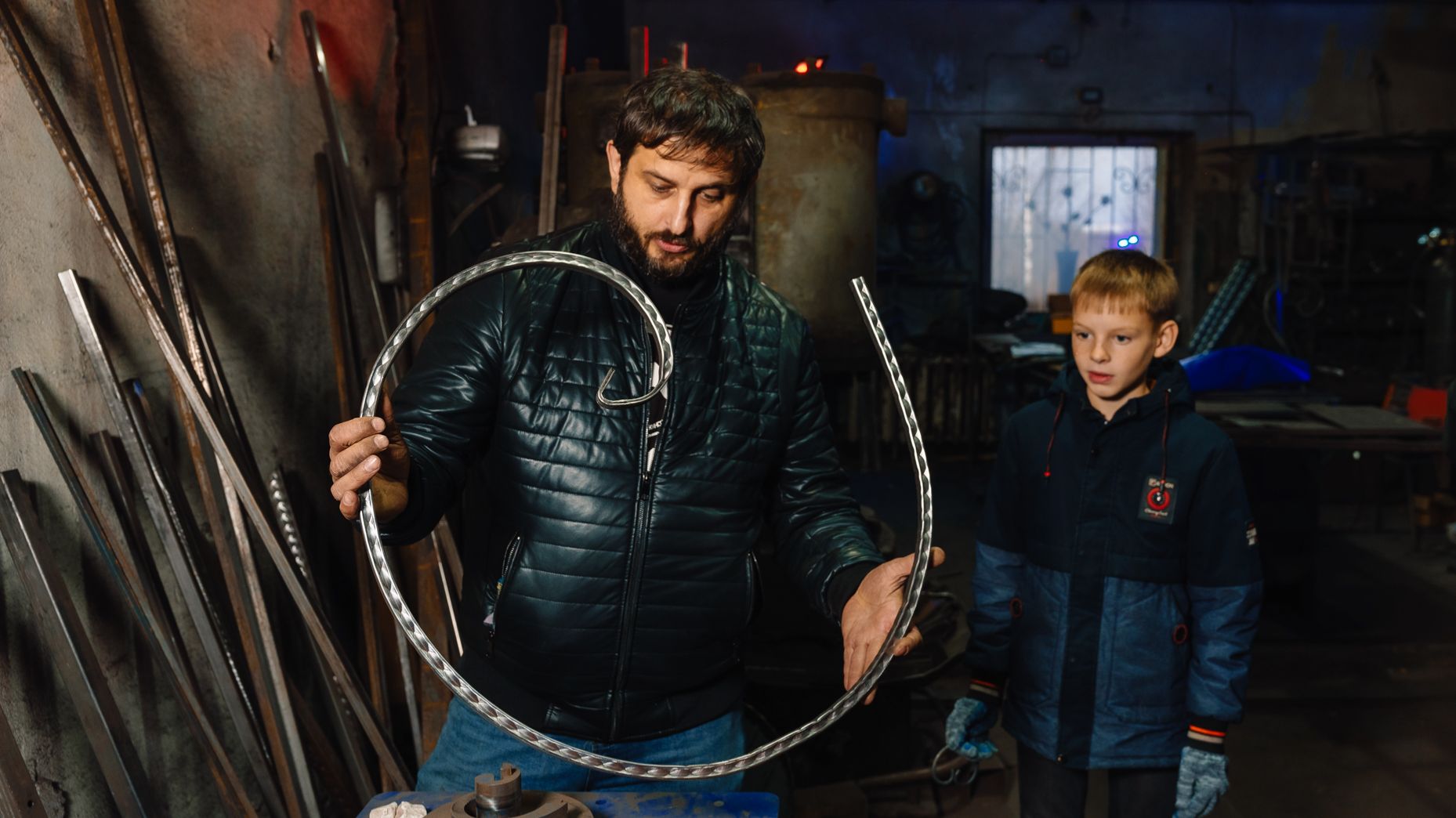 Мастер-класс в Семейной кузнице Левша!