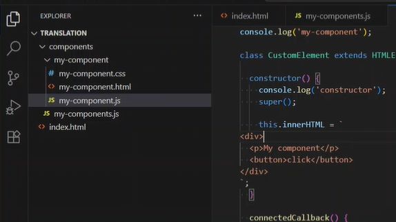 web Components 1 (введение)