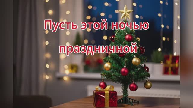 Пусть этой ночью праздничной сбудутся у вас мечты....