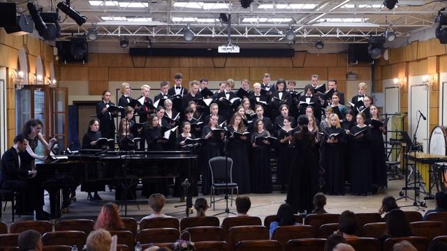 Хоровая музыка. Экзамен по хоровому дирижированию в МГИМ Шнитке 13.06.23 (ч.3)