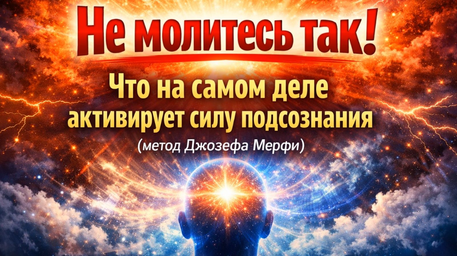 «Не молитесь так!» — Что на самом деле активирует силу подсознания (метод Джозефа Мерфи)