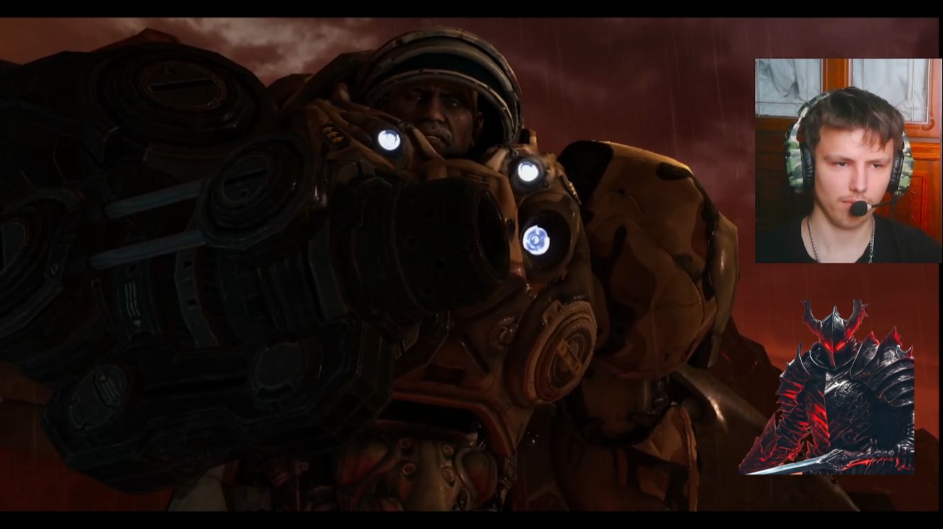 тёмный рыцарь прошёл 20 голову силы небесные. в StarCraft II. 22 серия.