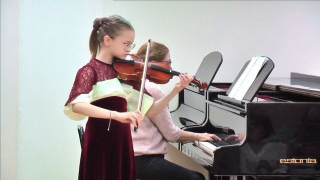 Агата Мамонова (скрипка) - Шарль Донкля "Романс"