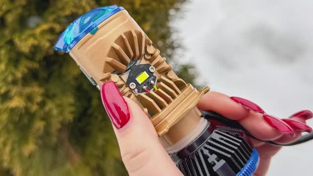 Установка минилинз ZMB 140w в Ладу Гранту Пломбир