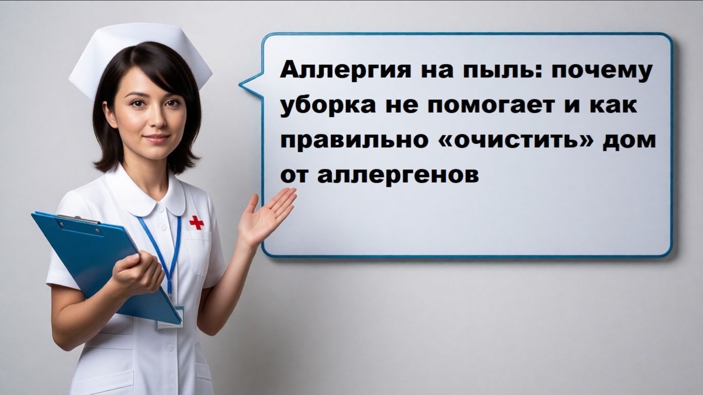Аллергия на пыль: причины, симптомы, диагностика и лечение