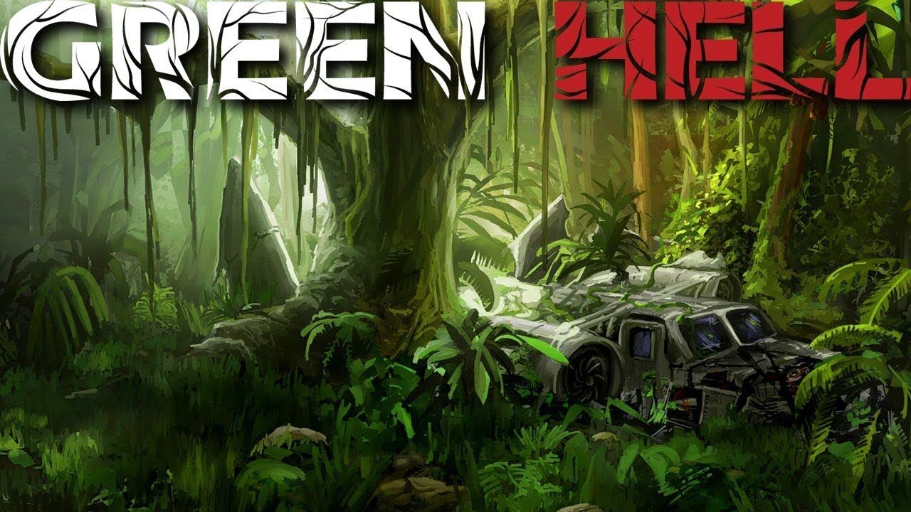 #2. Green Hell! Начинаем обустройство лагеря... Если выживем!