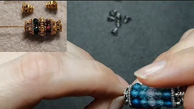 сборные бусины на шестеренках